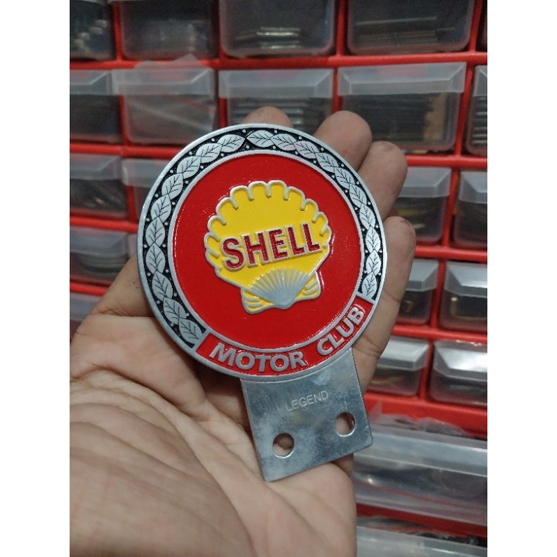 Car BADGE SHELL Motorcycle CLUB EMBLEM | Shopee Malaysia