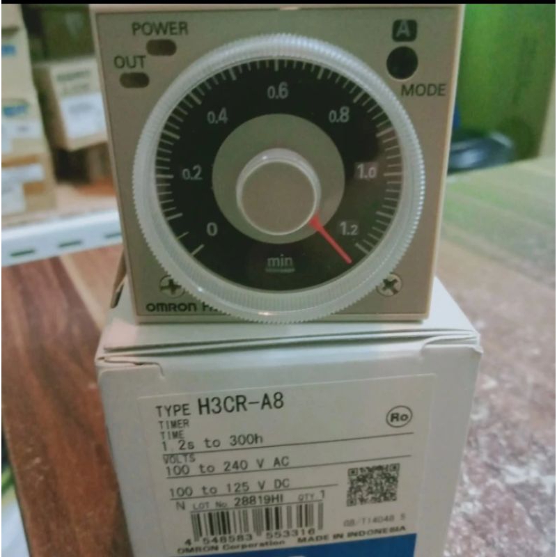 ORIGINAL ORIGINAL OMRON H3CR-A8 220V TIMER | Shopee Malaysia
