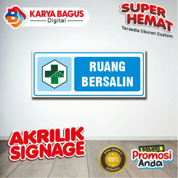 Acrylic Signage Size 22cm x 9cm "Maternity Room" Custom Size | Shopee ...