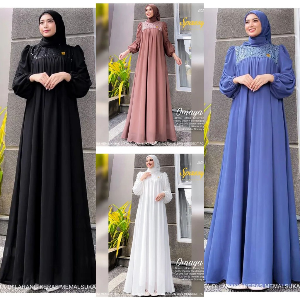 Busui FRIENDLY DRESS PARTY GAMIS MIX TILE KEKANIAN/CLARA DRESS FRE BELT ...