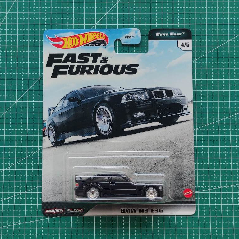 Hotwheels BMW M3 E36 Euro Fast Fast Furious FNF Premium | Shopee Malaysia