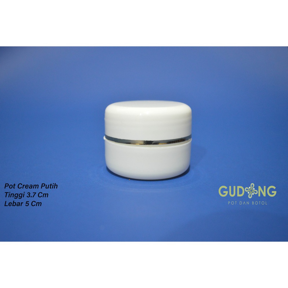 PUTIH Code B67C Pot Cream 125 gr White PP PACKAGING 25 PCS | Shopee ...