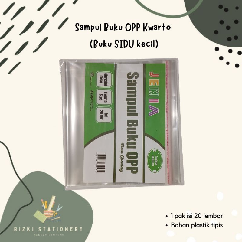 Kwarto OPP Plastic Book Cover Contains 20 Sheets | Shopee Malaysia