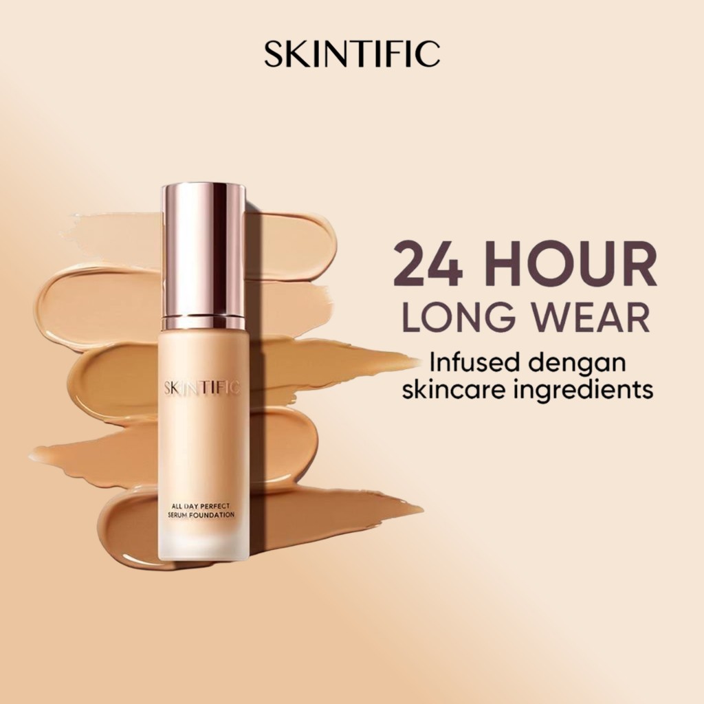 Skintific All Day Perfect Serum Foundation 25ml | Shopee Malaysia