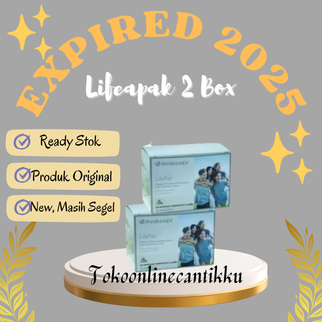 Lifepack 2box Contents 60 Sachets ORIGINAL | Shopee Malaysia