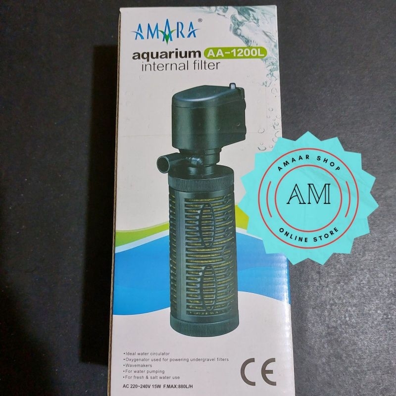 MESIN AMARA AA-1200L / AA-1200L INTERNAL AQUARIUM PUMP / INTERNAL ...