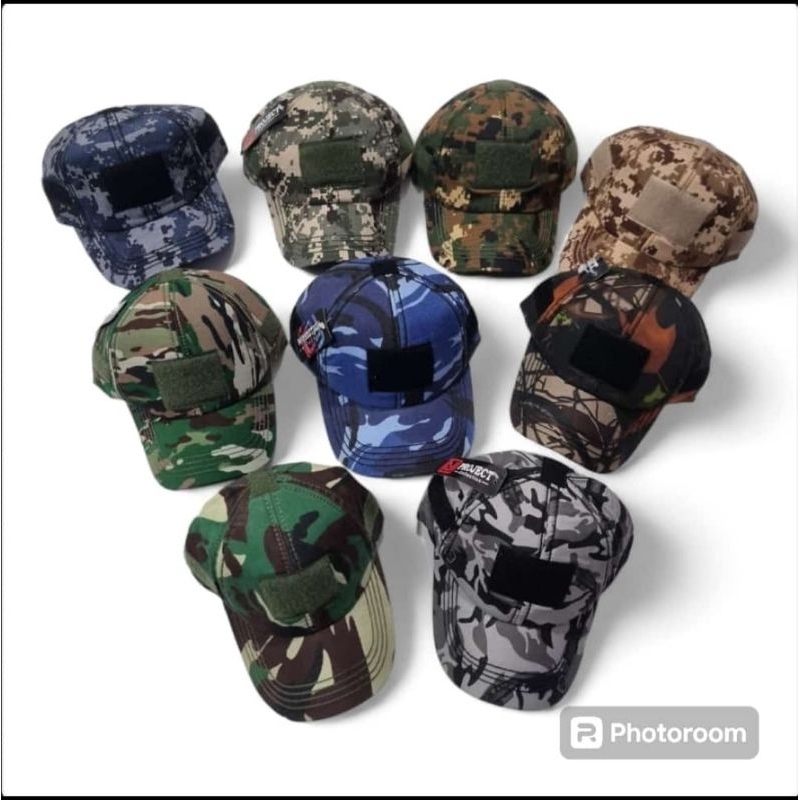Velcro tactical hat ripstop adhesive outdoor field military hat ...