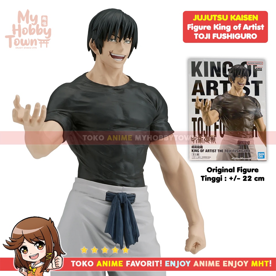 Figure Original Anime Jujutsu Kaisen Toji Fushiguro King of Artist KOA ...