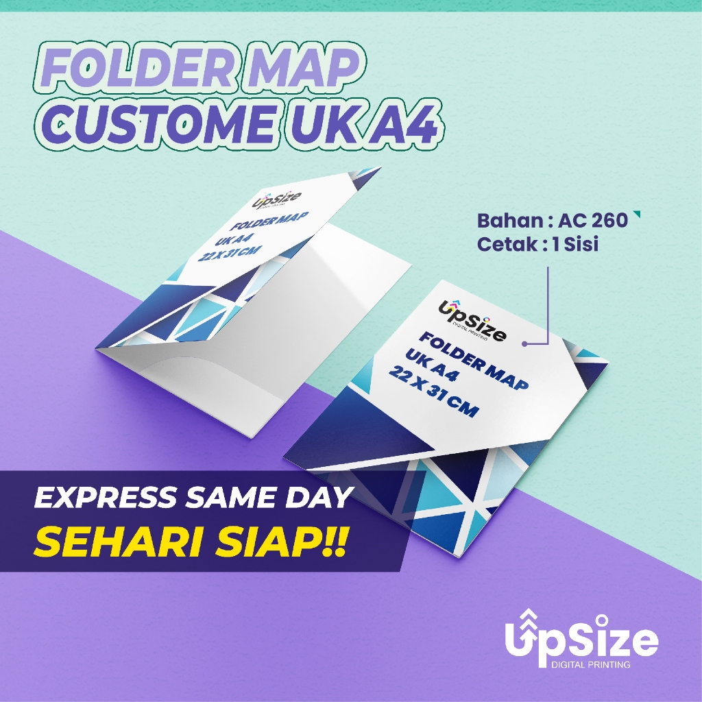 Express - Print Custom A4 Document Folder Folder uk 31 x 44 Cm ART ...