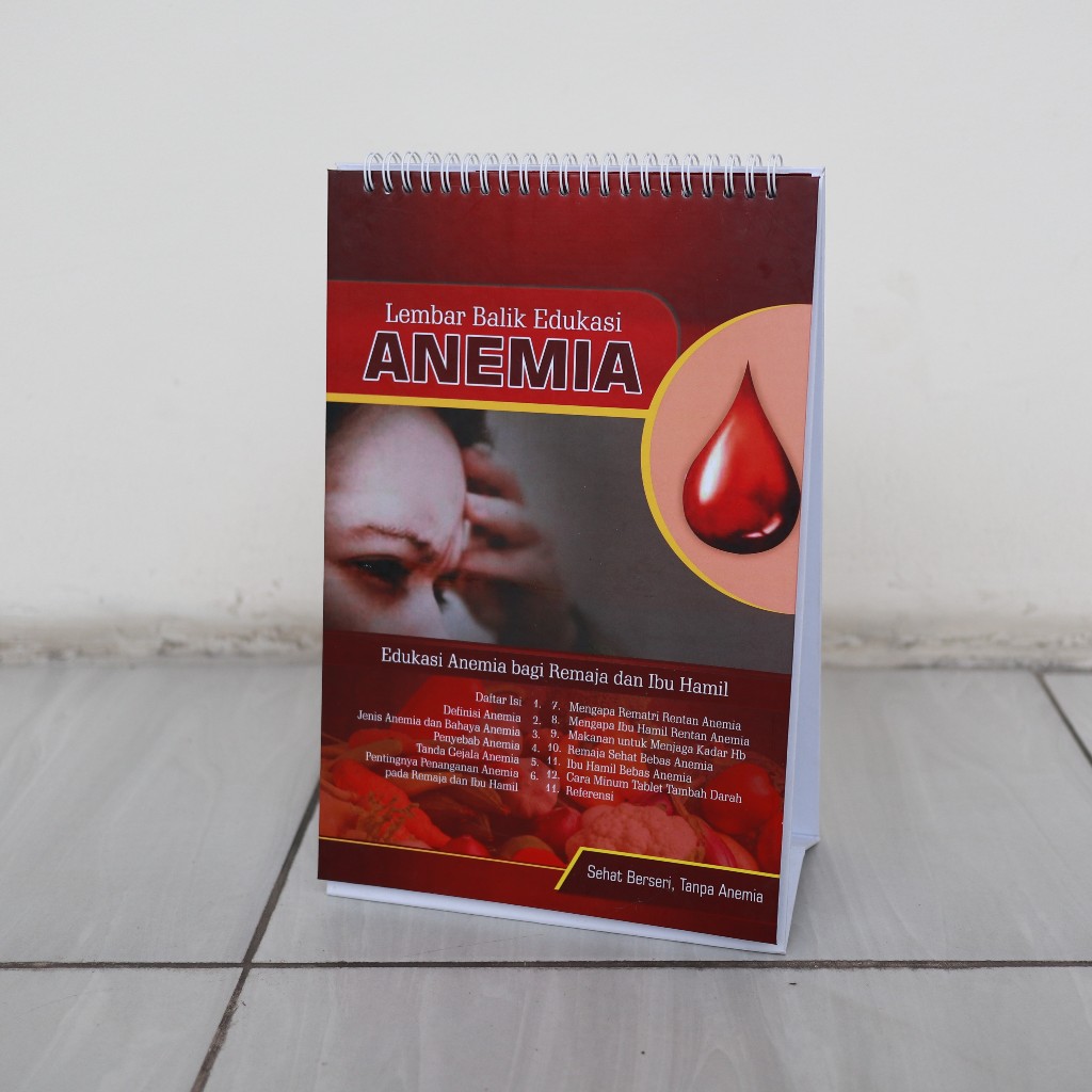Anemia Back Sheet Book, Teenage Anemia Promkes Media And | Shopee Malaysia