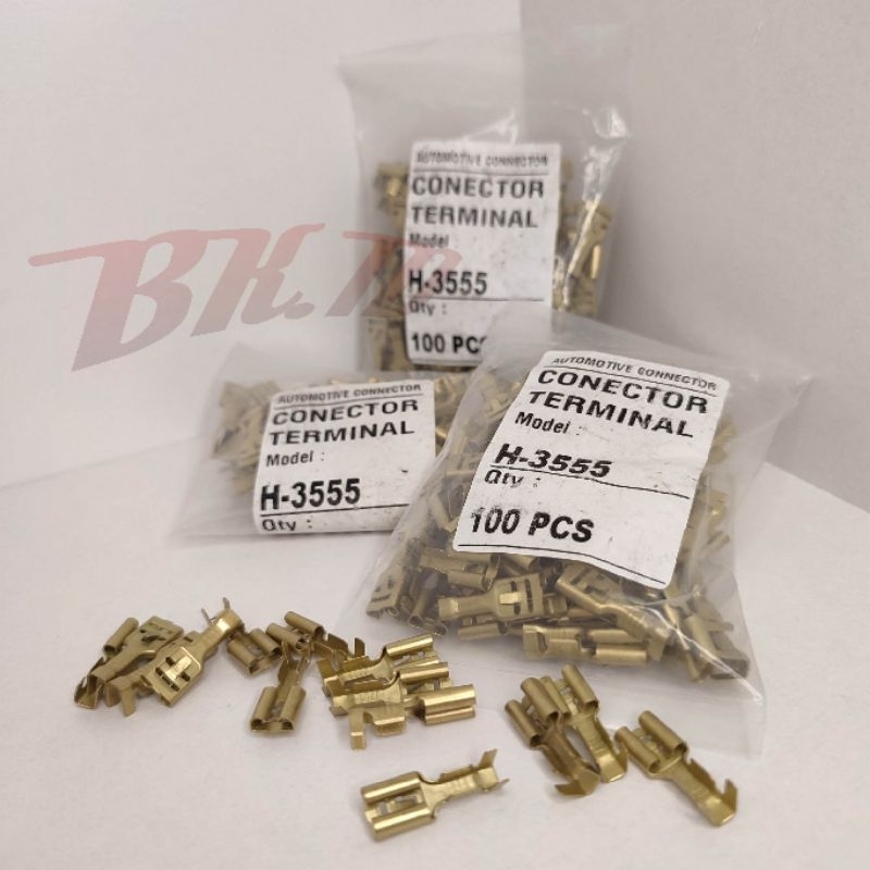Terminal Skun Flat Cable Connector Female / Skun Large Universal 100 ...