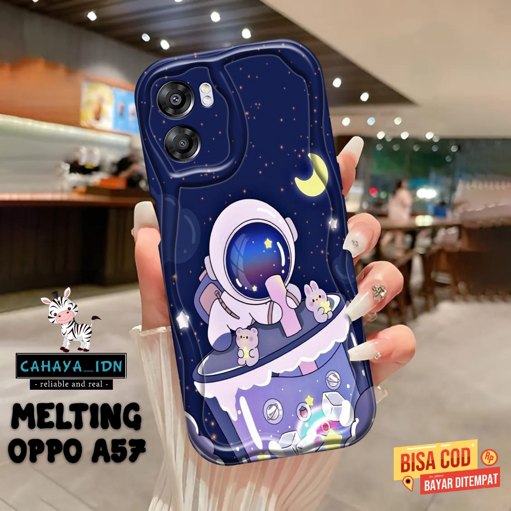 Oppo A57 WAVE Melting Softcase - WAVY WAVE - CARTOON CUTE -Handphone ...