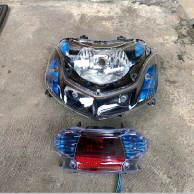 Mio Smile Headlight Reflector Set Sen Mio Plus Rear Stop Best Quality ...