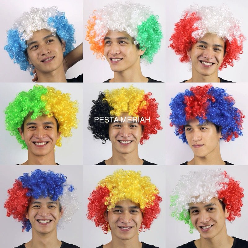 New TIBA!! Ball SUPPORTER WIG / UEFA EURO 2024 WIG / 2024 COPA AMERICA ...