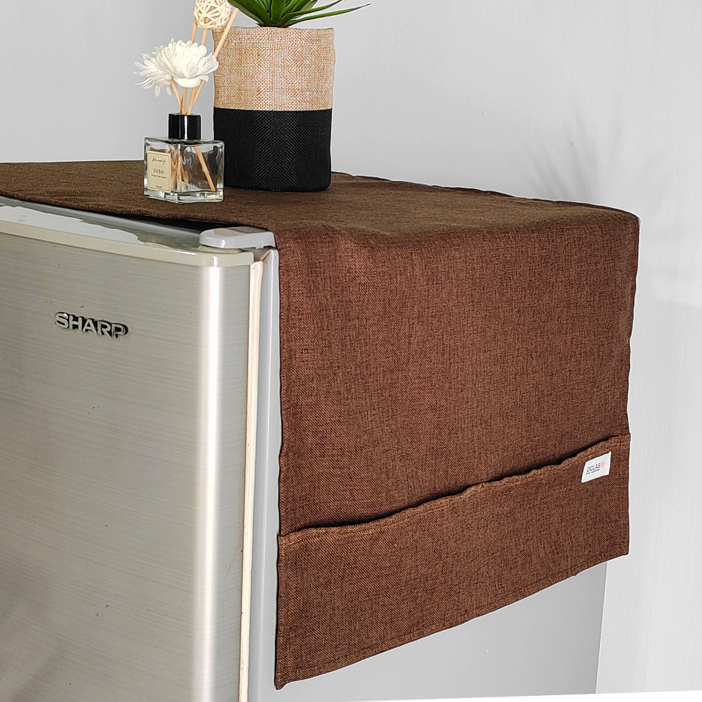 PLAIN DENIM FRIDGE COVER / AESTHETIC FABRIC FRIDGE COVER / MINIMALIST ...