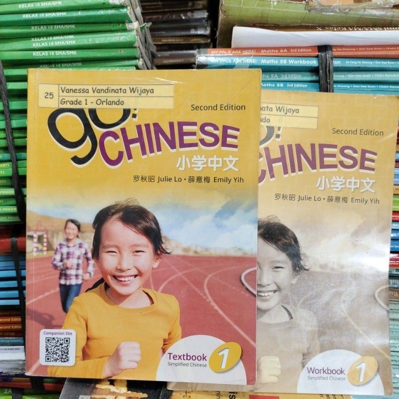 Go! Chinese 1st SD textbook+workbook | Shopee Malaysia