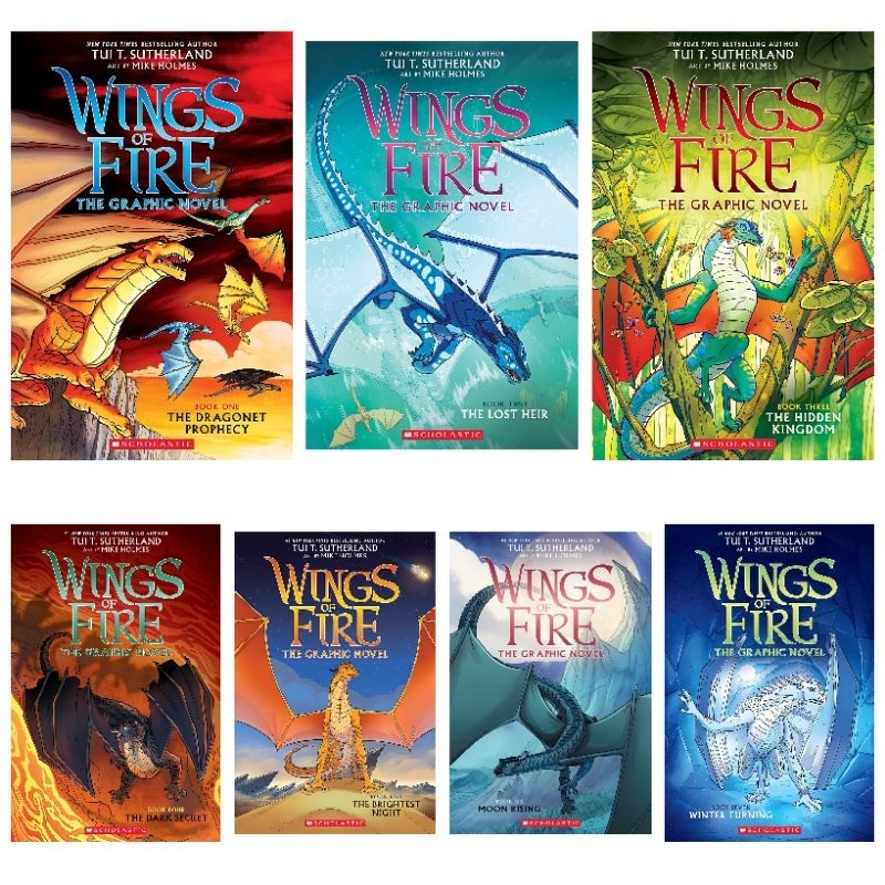 Wings of Fire: The Dragonet Prophecy The Lost Heir The Hidden Kingdom ...