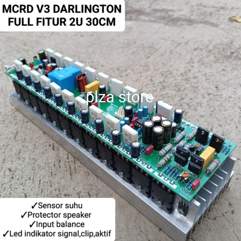 Darlington 2u 30cm MCRD V3 power amplifier driver Kit full features ...