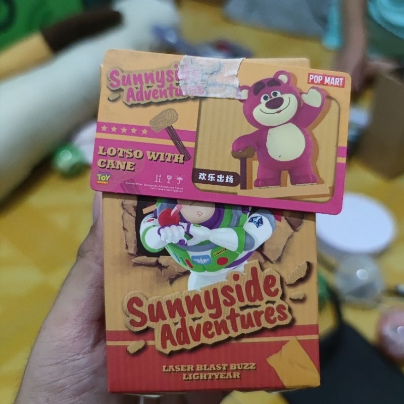 Blindbox popmart toys story lotso witch cane original | Shopee Malaysia