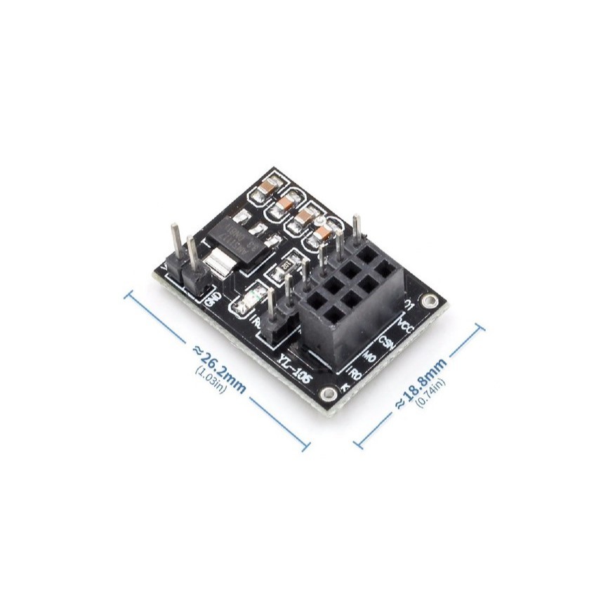 Adapter Module NRF24L01 Connector Socket Board | Shopee Malaysia