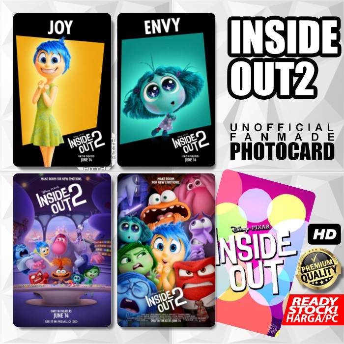 Photocard Inside Out Movie Card Photo Card Collection | Shopee Malaysia
