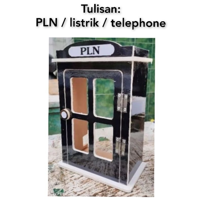 HITAM HIJAU PUTIH KAYU MERAH Electricity meter Box, aesthetic ...