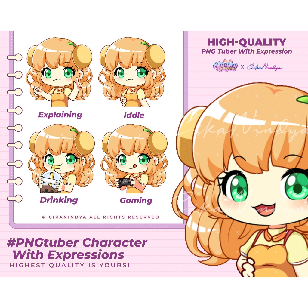 Create Charming Virtual Personas With Tuber PNG, Latest Tuber PNG ...
