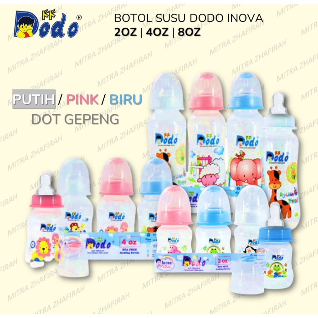Dodo Milk Bottles Flat Teats 60ml 120ml 240ml Dodo Baby Milk Bottles Flat Teat Nipples 60ml ...