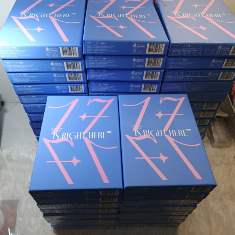 Album DEAR VERSION SEVENTEEN RIGHT HERE WONWOO SCOUPS MINGYU JEONGHAN ...