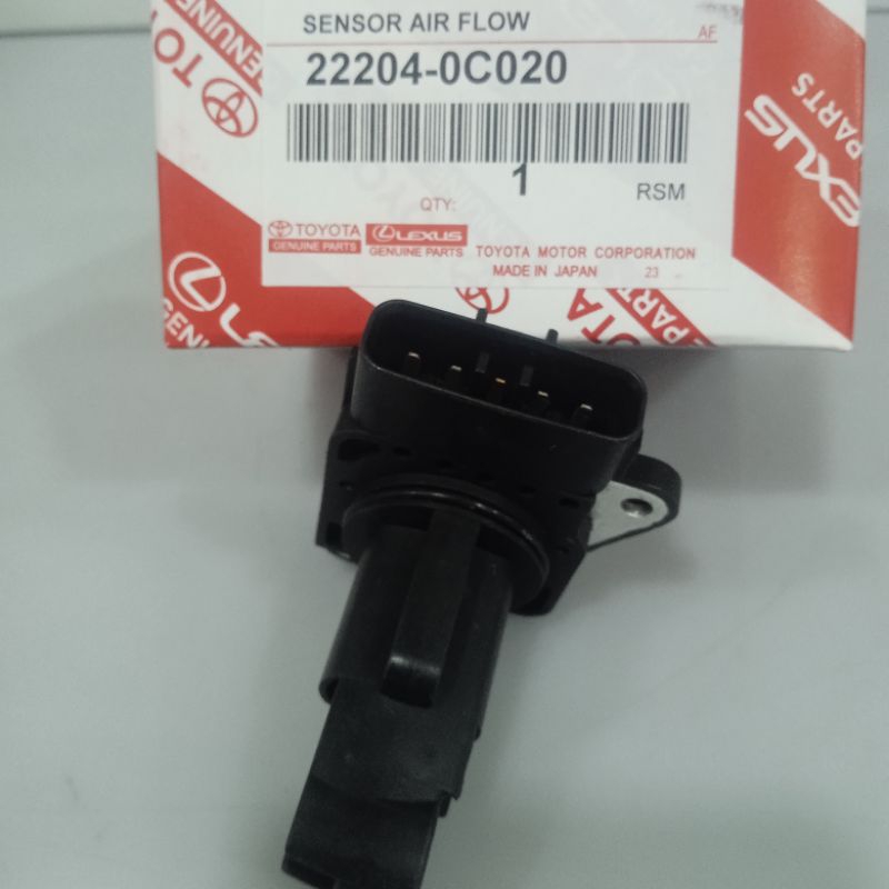 New ORIGINAL TOYOTA INNOVA FORTUNER YARIS AIR FLOW SENSOR WITH 1 MONTH ...