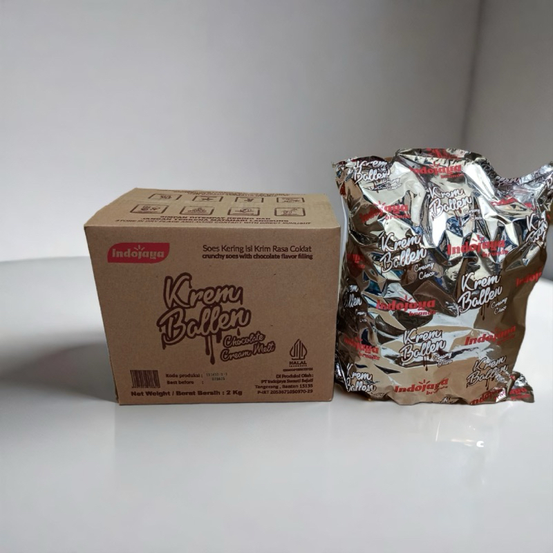 Dry Sus Filled With Cream Chocolate BALLEN 2 KG SOES Cake/INDOJAYA ...