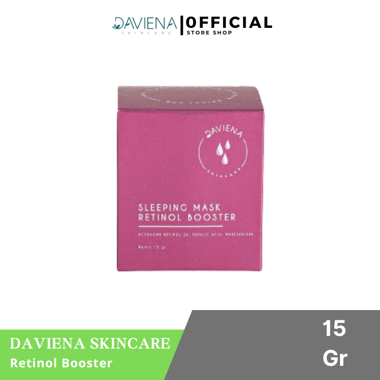 Daviena SKINCARE RETINOL BOOSTER SLEEPING MASK RETINOL 25GR | Shopee ...