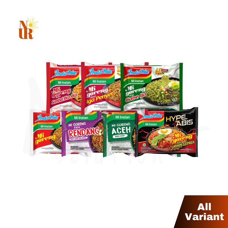 Indomie Fried Instant - All Variant | Shopee Malaysia