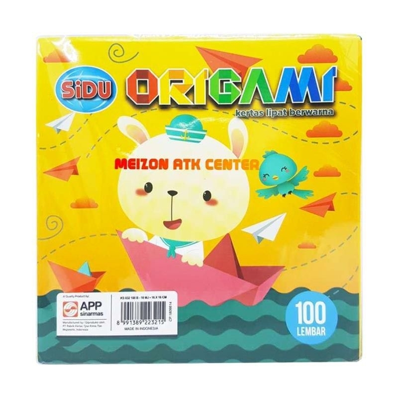 Folding PAPER 16X16 SIDU ORIGAMI100 SHEETS | Shopee Malaysia