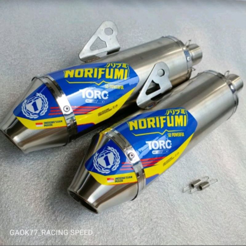 38mm Exhaust Muffler Norifumi Torc For KLX CRF 150 XTZ XR NXR (PNP ...