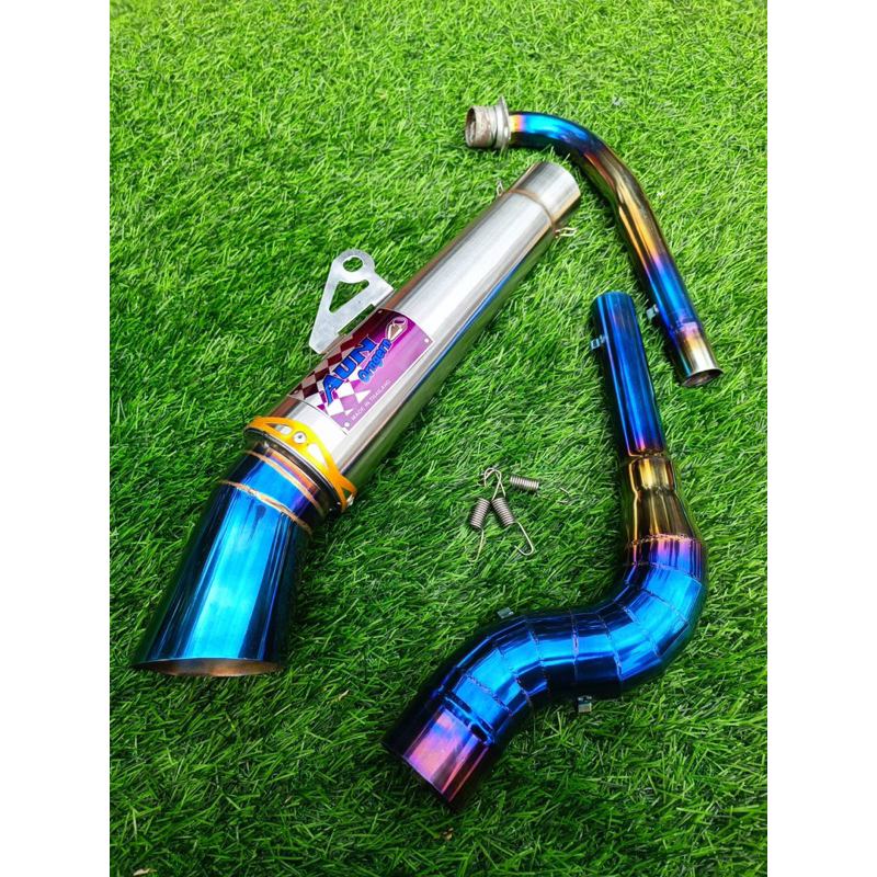 Aun Pipe canister conical open specs exhaust Pipe for Wave 125 Xrm 110/ ...
