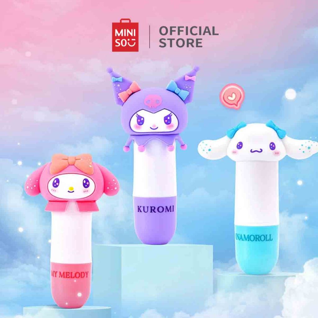 Miniso x Sanrio Lip Moisturizer Moisturizing Lip Balm Light Texture ...