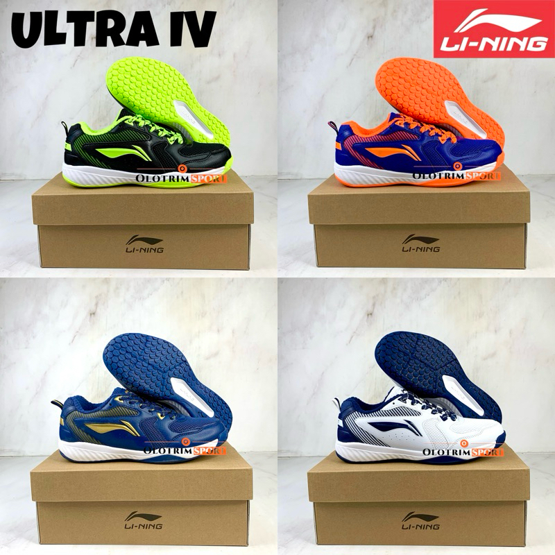 Original LINING ULTRA IV 4 Badminton Shoes | Shopee Malaysia