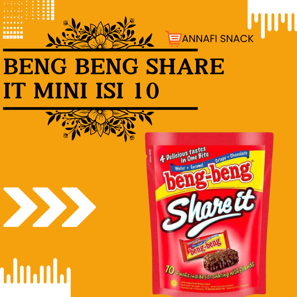 Beng BENG SHARE IT MINI // WAFER CARAMEL CRISPY CHOCOLATE | Shopee Malaysia
