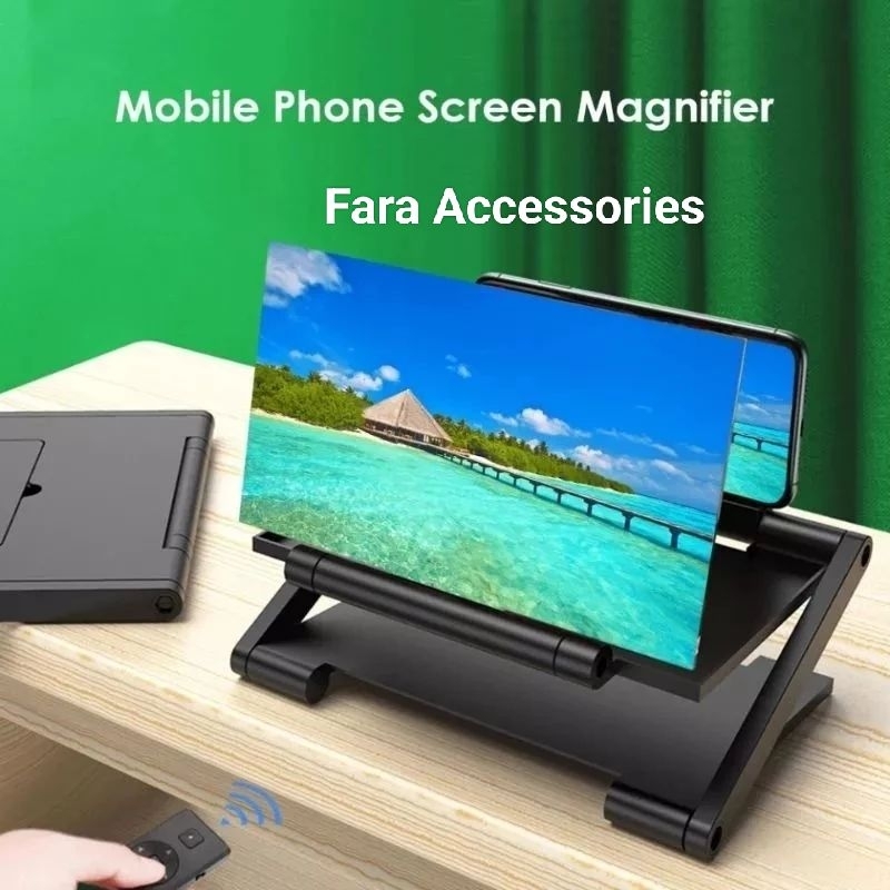 LAYAR Hp 3D F6 10 inch Folding Screen Enlarger/Watching Stand | Shopee ...