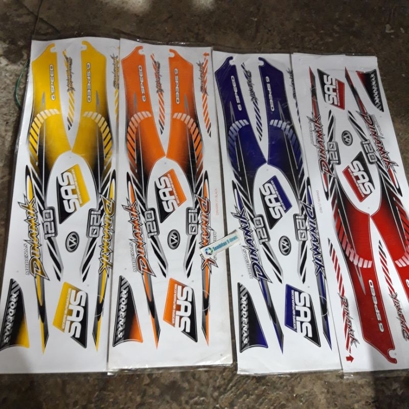 Striping body Sticker modenas dinamik malaysia (order Write Color In ...