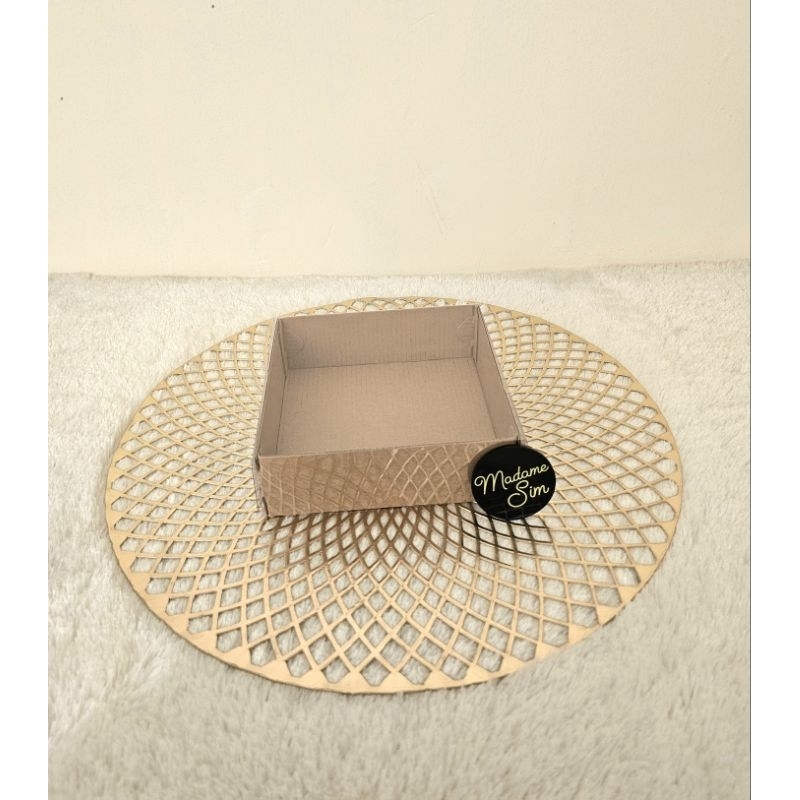 Mika BOX - HAMPERS BOX - PACKING BOX - DIE CUT Cardboard 15x15x5 ...