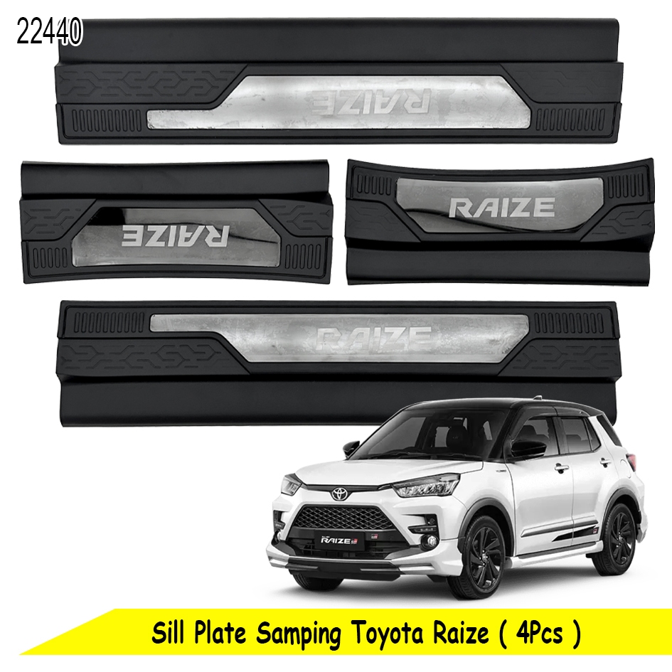 Toyota Raize Plastic Side Sillplate | Shopee Malaysia