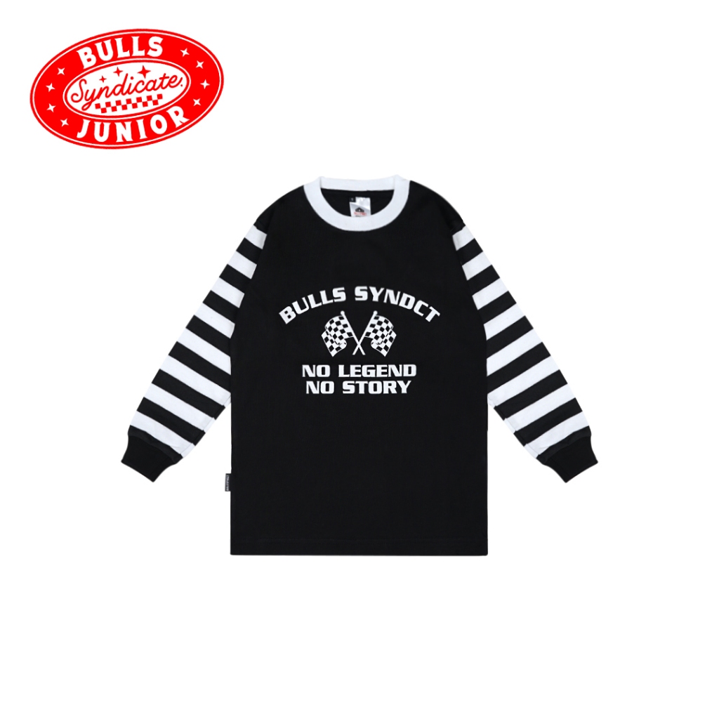 Kids BULLS SYNDICATE Junior Long Sleeve - Pueblo Black | Shopee Malaysia