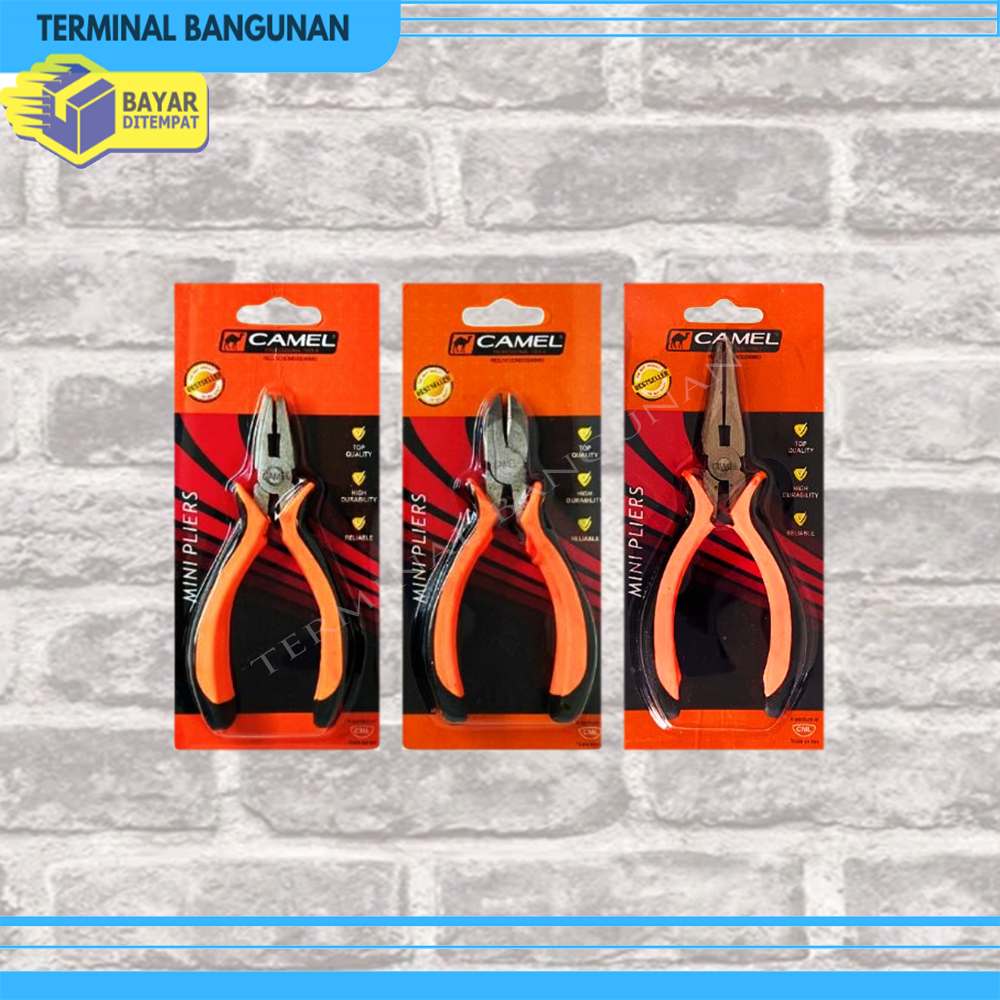 Combination Pliers - Taper - Cut Mini Press Camel | Shopee Malaysia