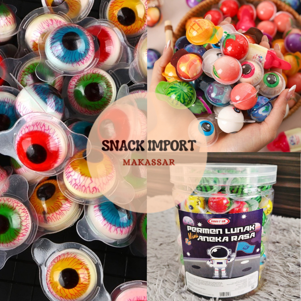 Mini soft candy, viral soft ball candy, 1 jar contains 120 pcs | Shopee ...