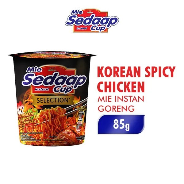 SEDAAP Cup Korean Spicy Chicken Instant Noodles [85 g] | Shopee Malaysia