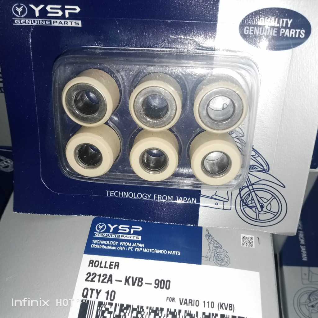 Roller set Vario 110 kvb /beat/Scoopy/spacy fi/(2013-2015) | Shopee ...