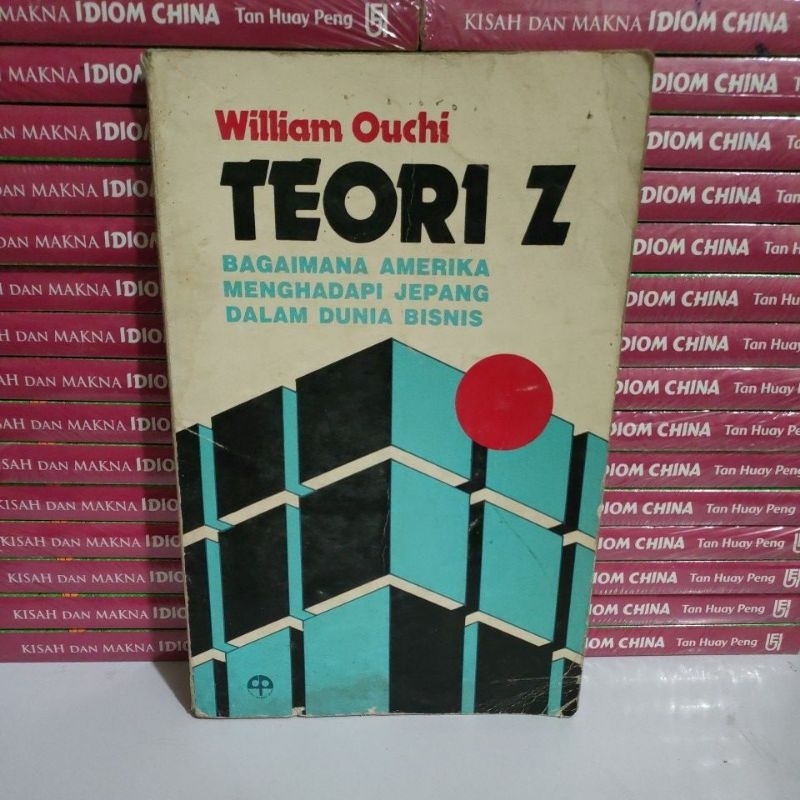 Original Book - Z Theory Book How Americans Face Japan In The Business ...