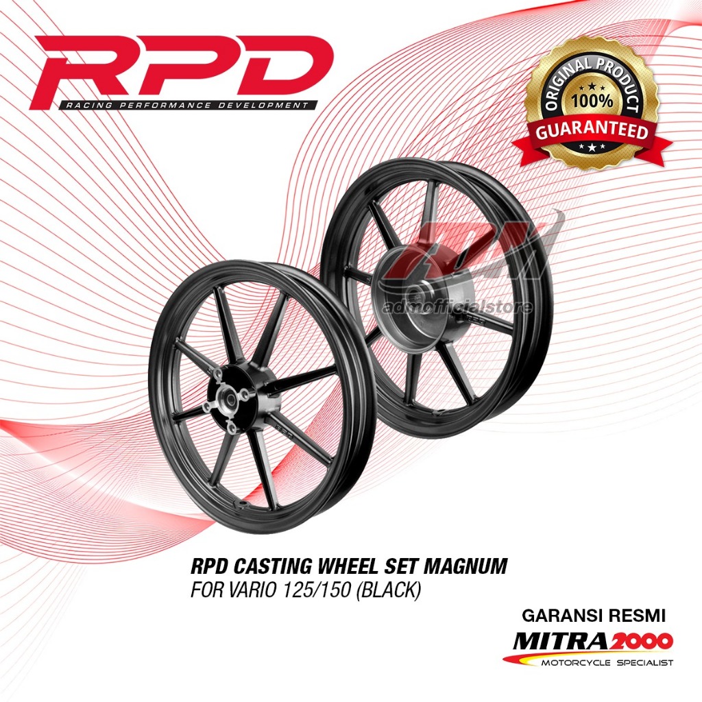 RPD Casting Rims MAGNUM Vario 150/125 size 185/215 x 14 inch Alloy ...